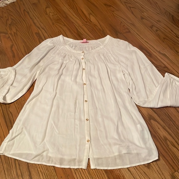 Lilly Pulitzer | Tops | Lilly Pulitzer Maribel Top | Poshmark